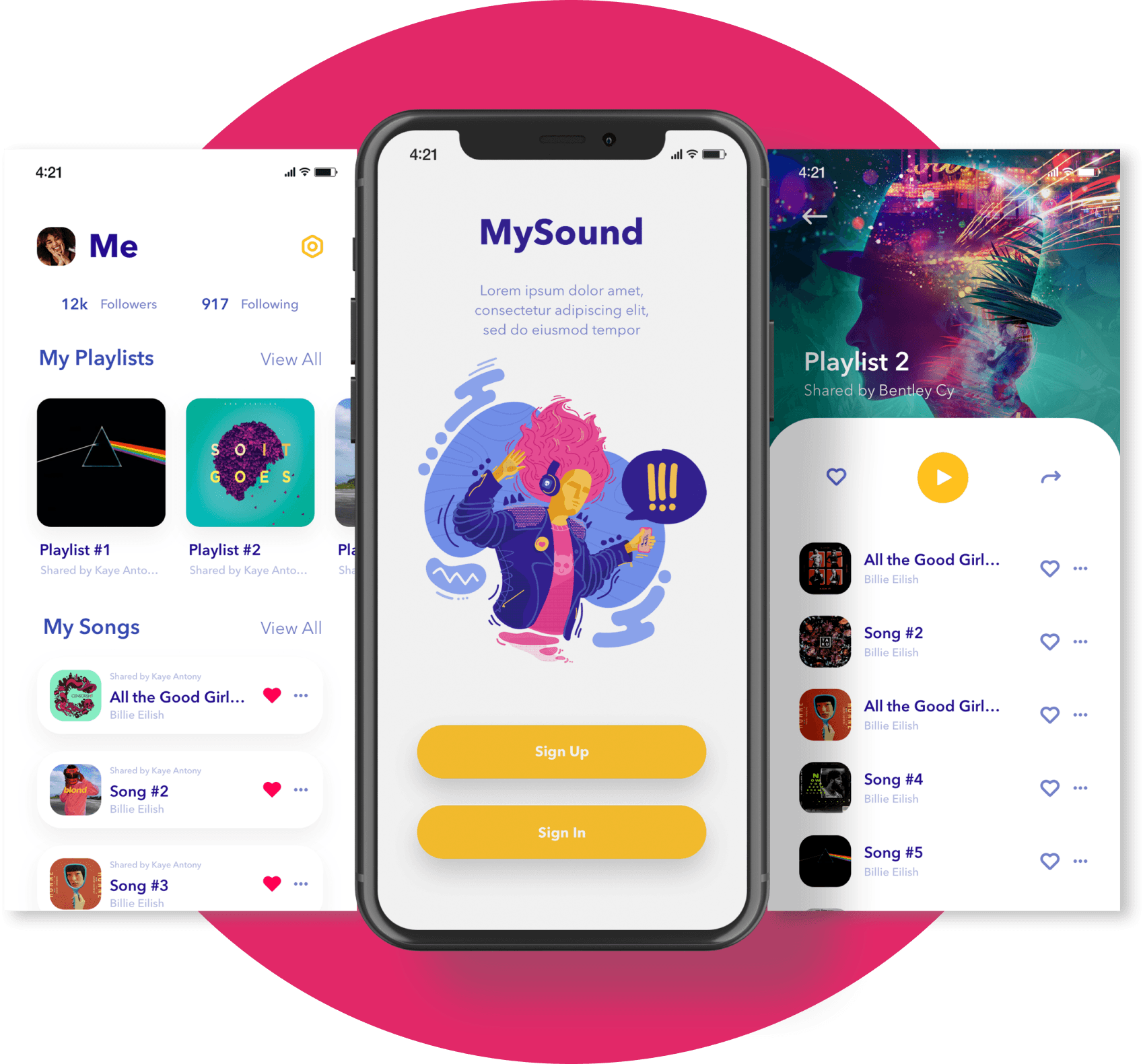 MySound Music Sharing App