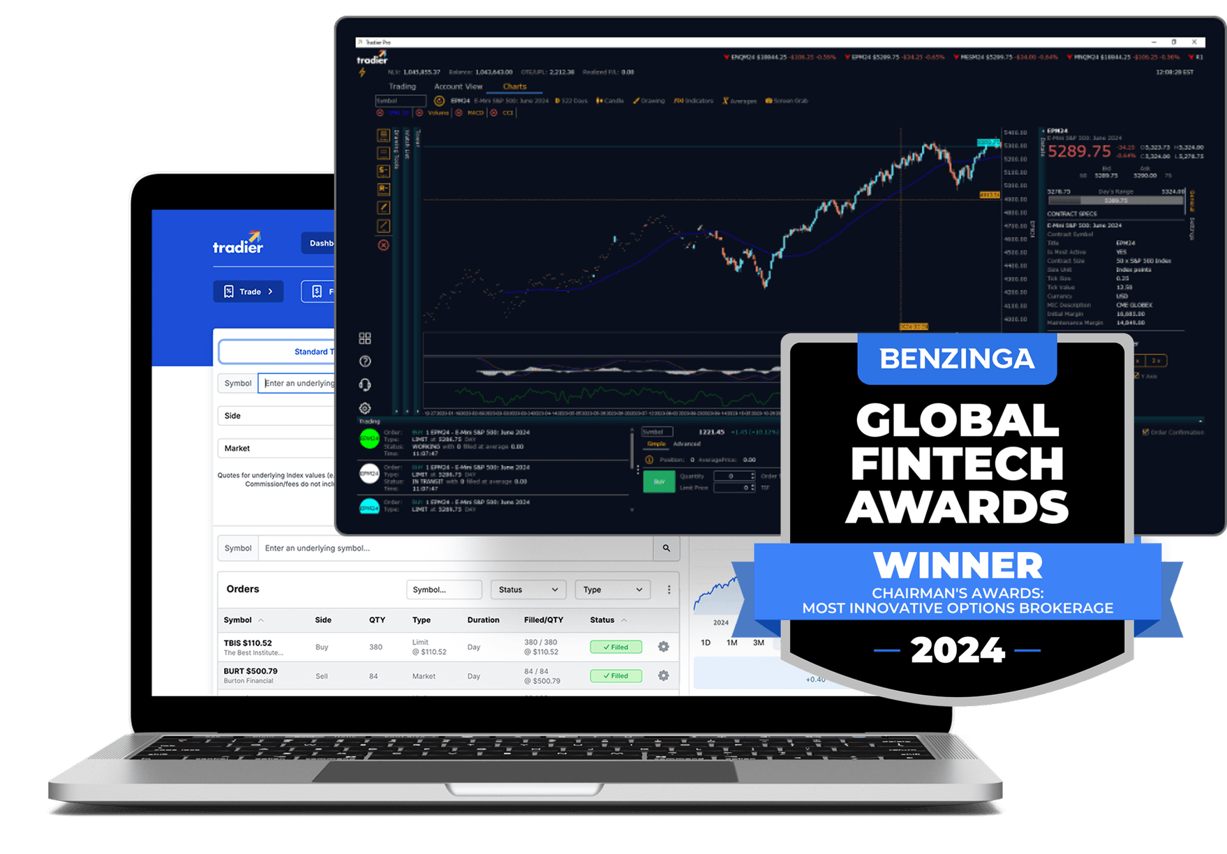 Trade on an Award-Winning Brokerage | Tradier