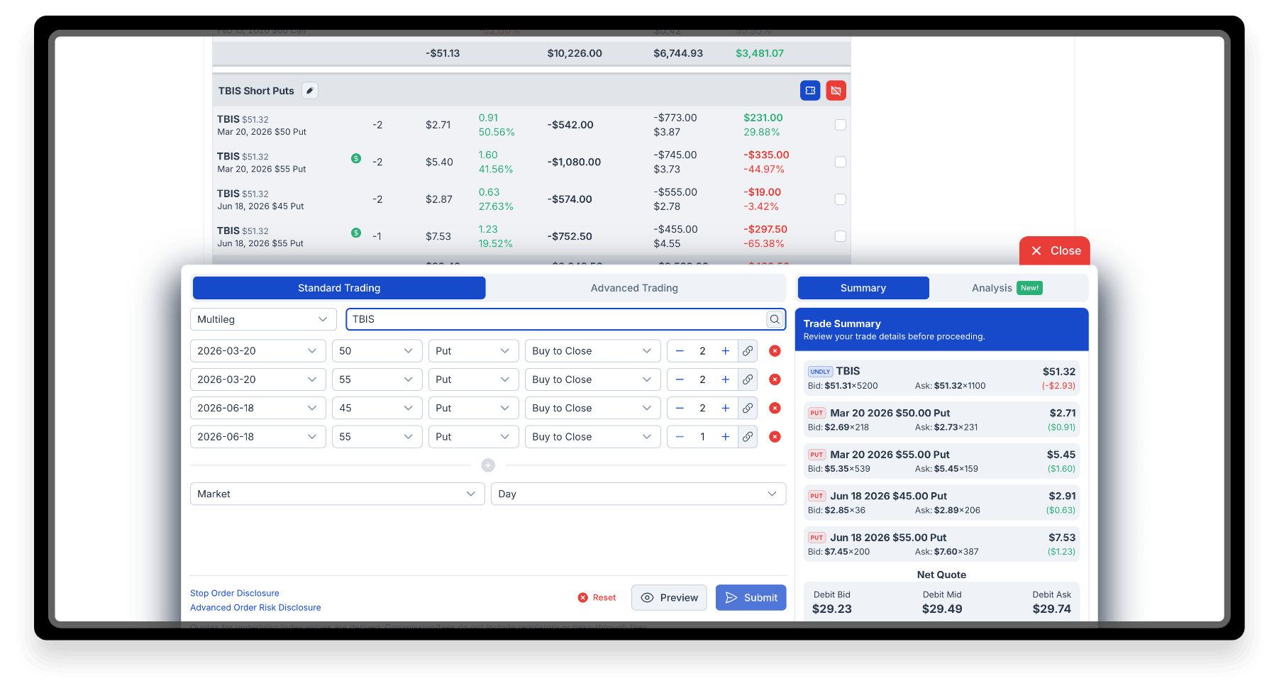 Tradier Web | Execution-First Options Trading Platform