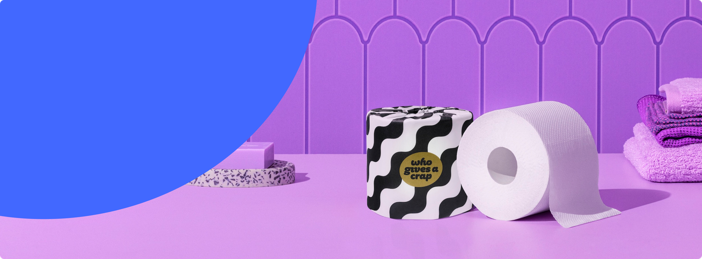 Who Gives A Crap Toilet Paper | Your bum will love our eco loo roll