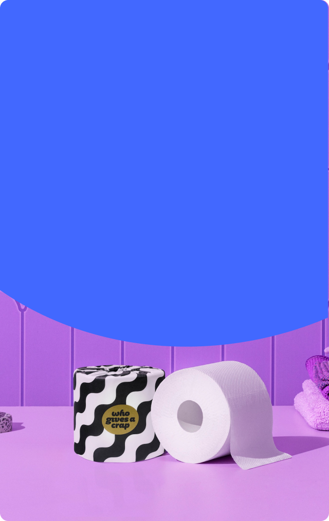 Who Gives A Crap Toilet Paper | Your bum will love our eco loo roll