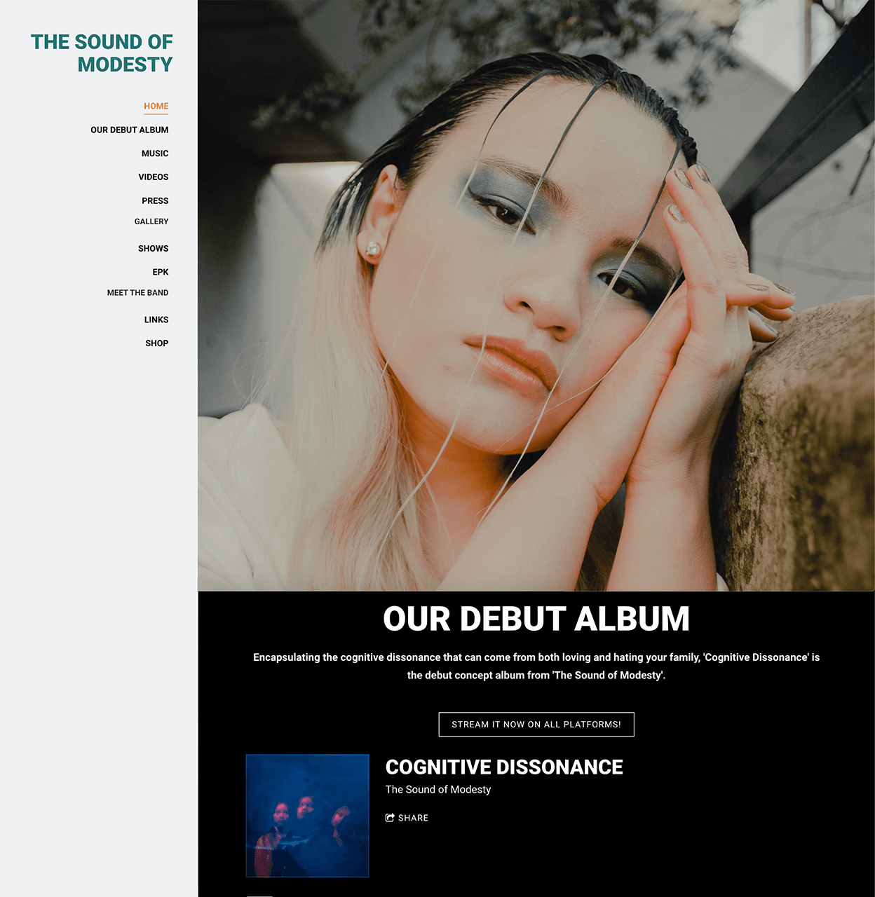 Build a music website that works | Bandzoogle