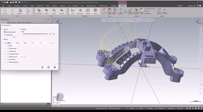 mastercam 2024 features an enhanced user interface and streamlined ...