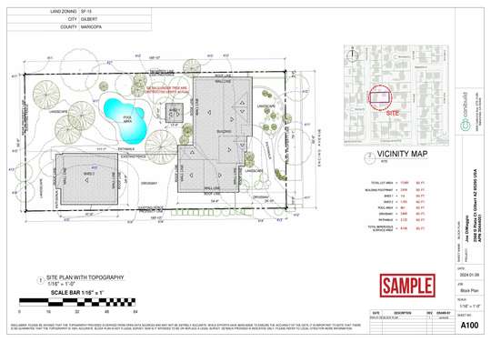 Plot plan for canibuild