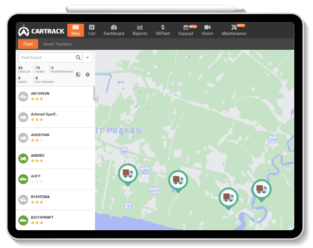 GPS Tracker System Cartrack