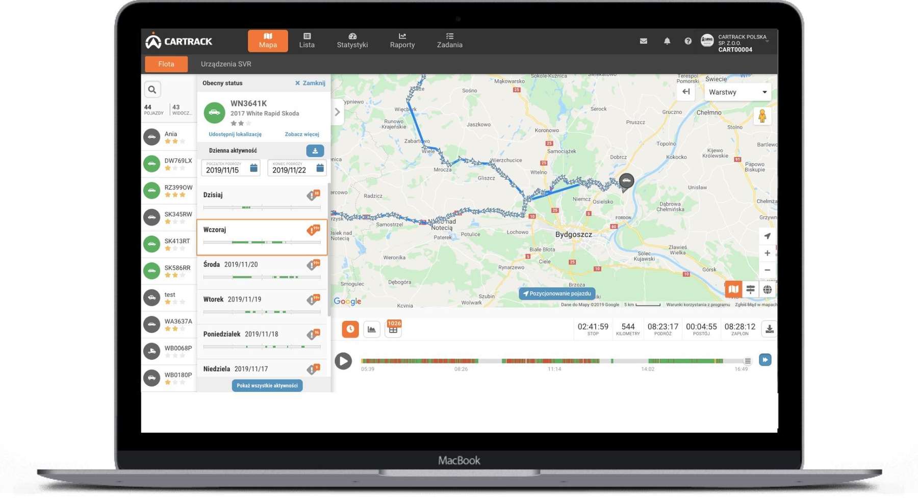 Monitoring Pojazdów Gps I Telemetria Aut Firmowych