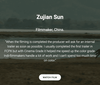 Cinema Grade FREE Trial - Color Grading Software