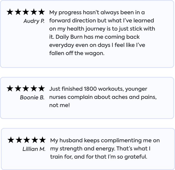 Daily Burn - Thousands Of Workouts, Stream Video Anywhere