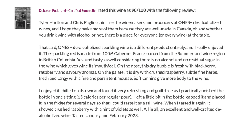 Non-Alcoholic Wine