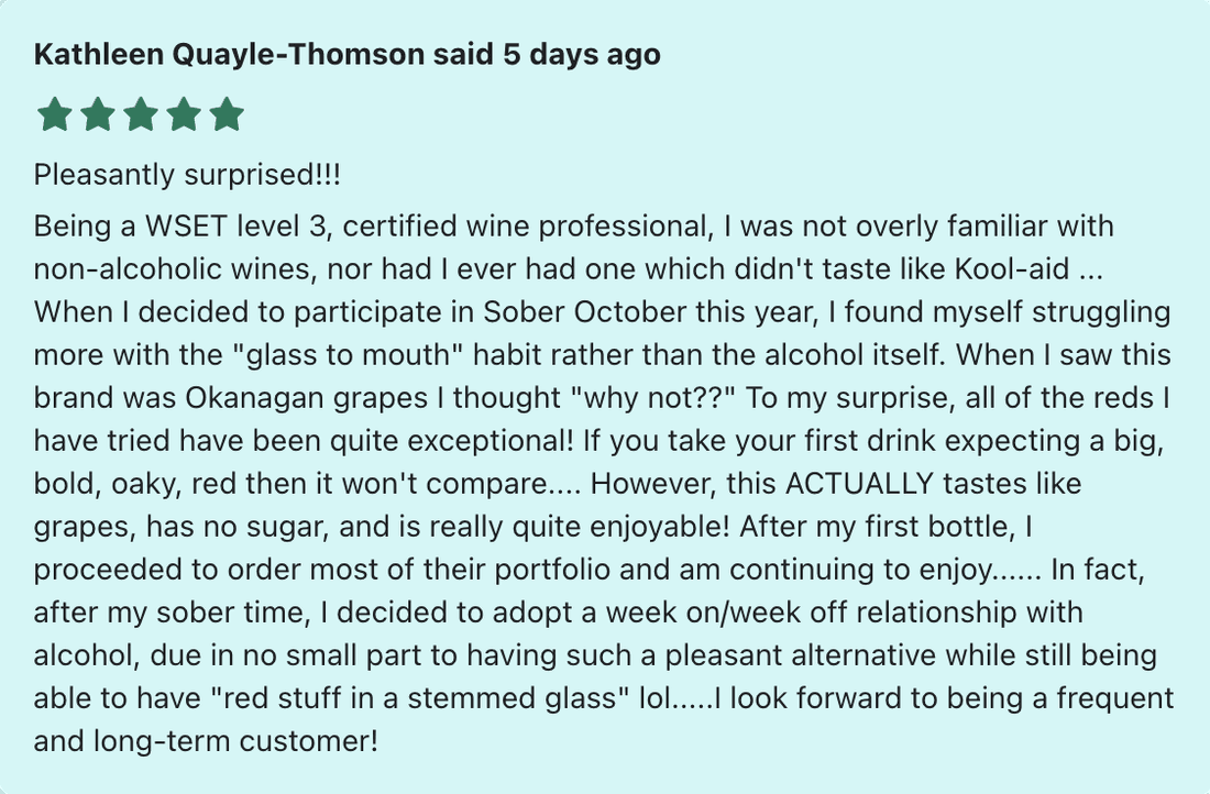 Non-Alcoholic Wine