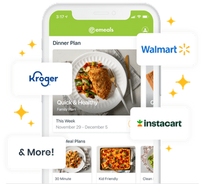 Weekly Meals Plans with Grocery List