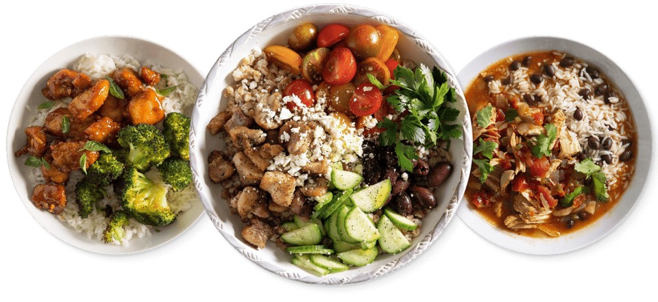 Weekly Meals Plans with Grocery List