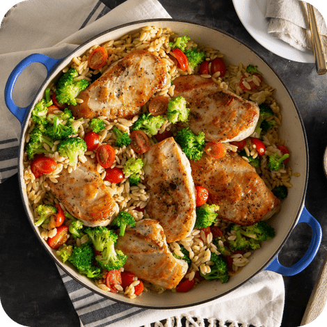 Weekly Meals Plans with Grocery List