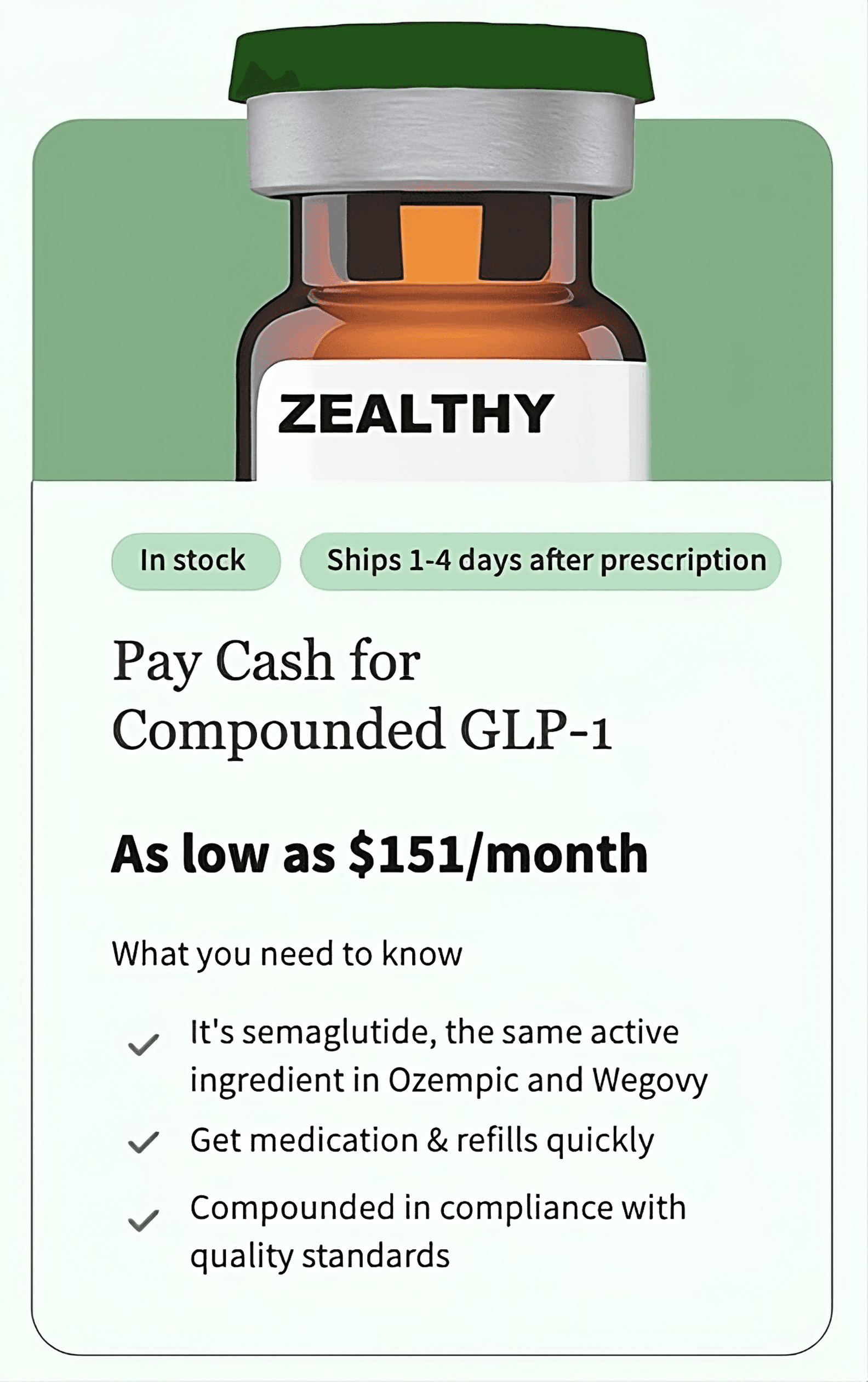 With or without insurance