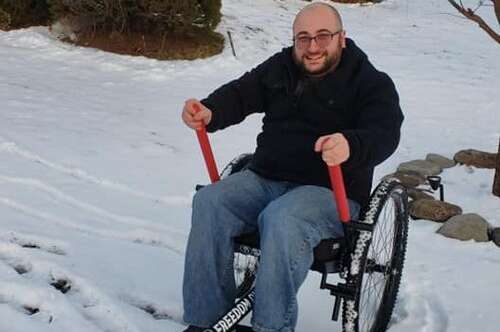 All-Terrain Snow Wheelchair — Winter Wheelchair