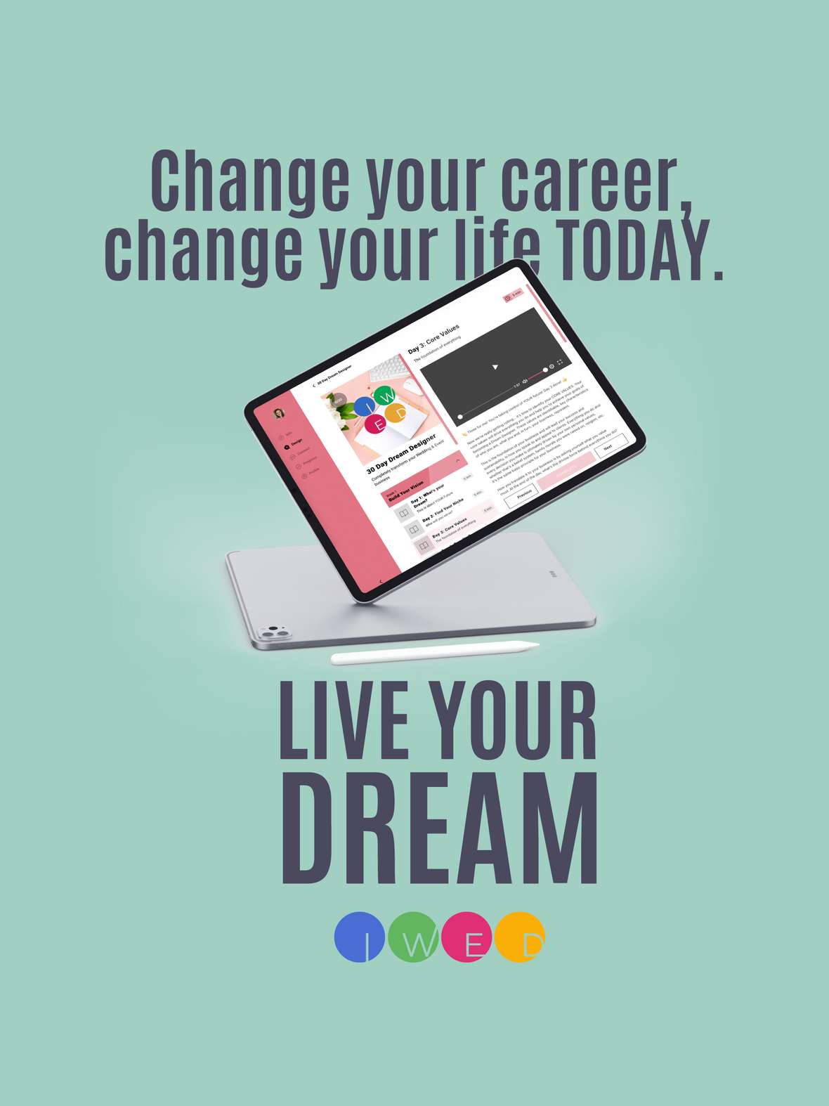 IWED Online - 3 Free Lessons!