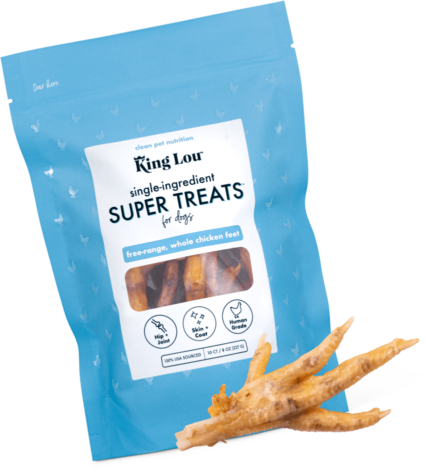 King Lou's single-ingredient dog treats help dogs live a longer ...