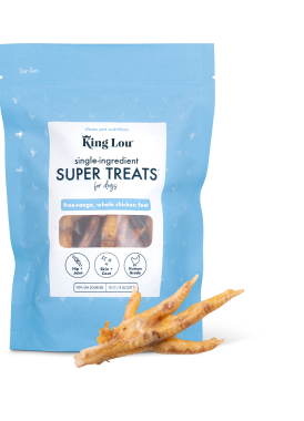 King Lou's single-ingredient dog treats help dogs live a longer ...