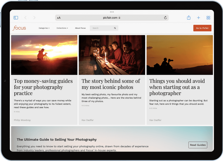 What Picfair users are saying