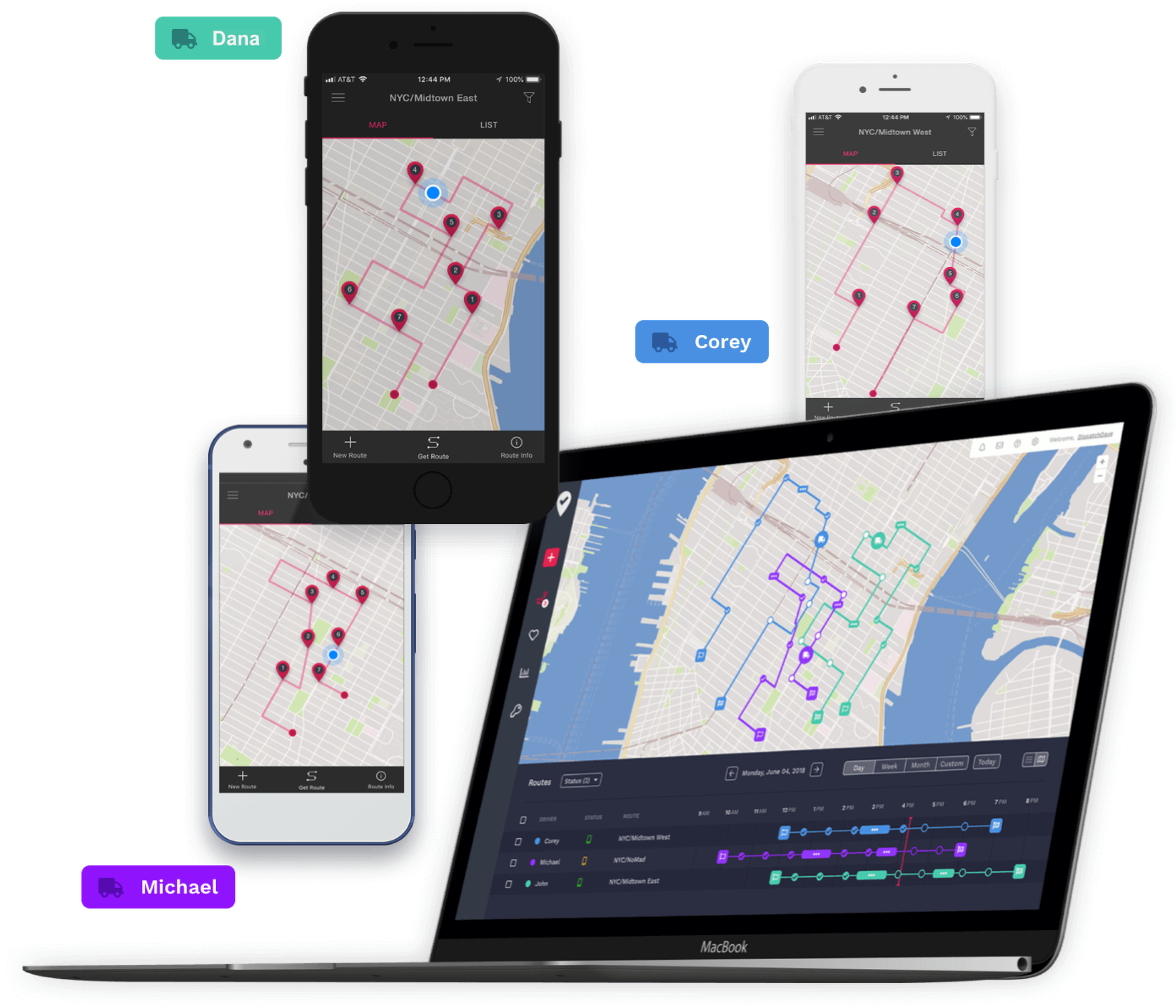 #1 Map and Route Planner for Teams: RoadWarrior Flex