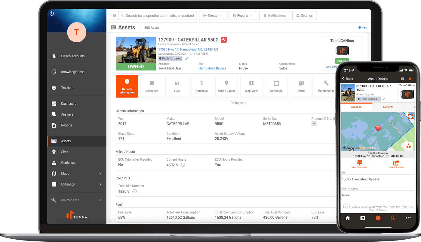 Asset Trackers That Fit Your Needs - Construction - Tenna
