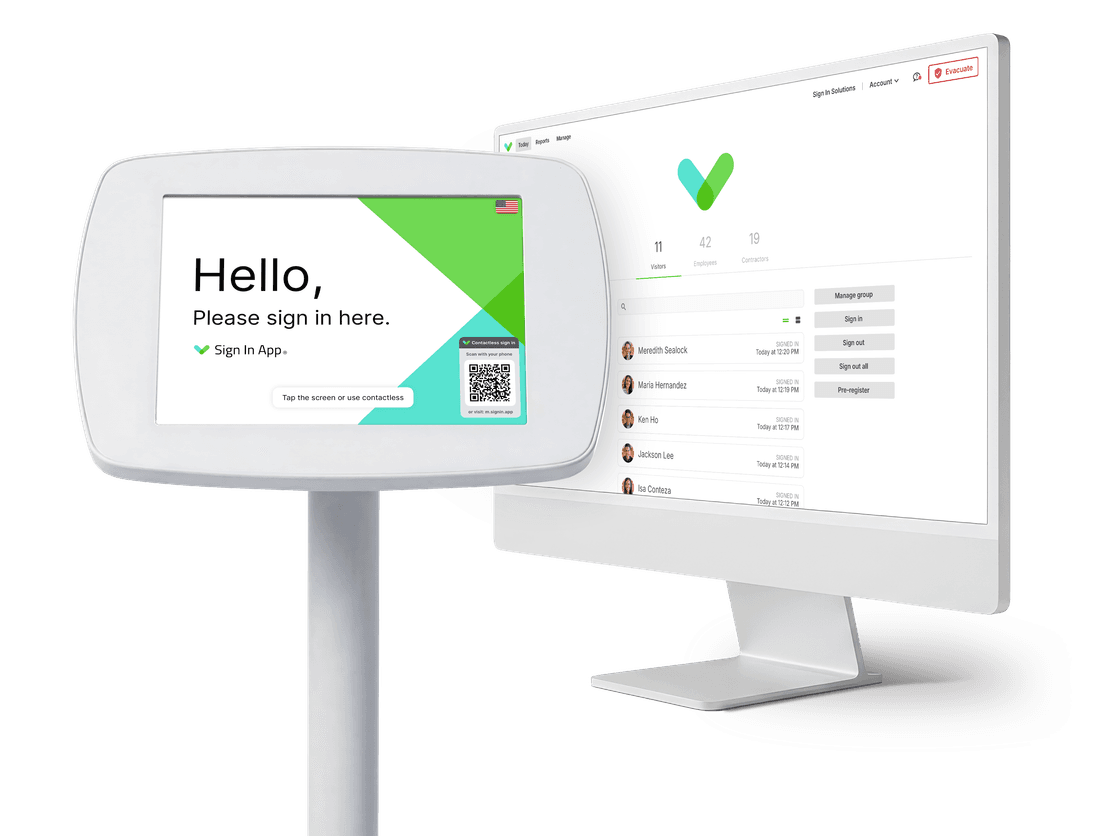 The Receptionist Integrated Lobby Management Software