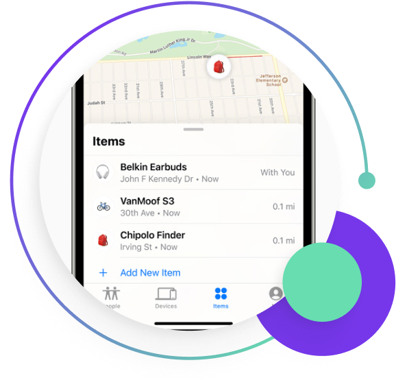 Tracker Mist - Apple Find My tracker, key finder, wallet locator ...