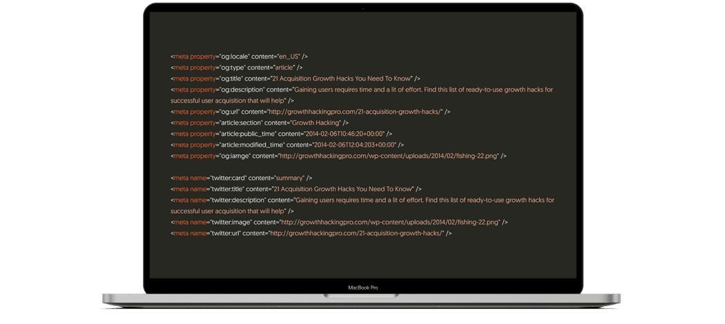 Open Graph Tag Generator