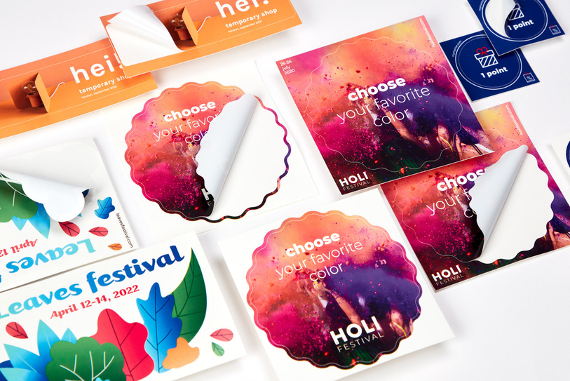 Sticker with Logo | Print your Logo Stickers