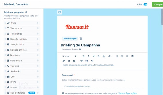 O quadro Kanban mais inteligente do mercado | Runrun.it