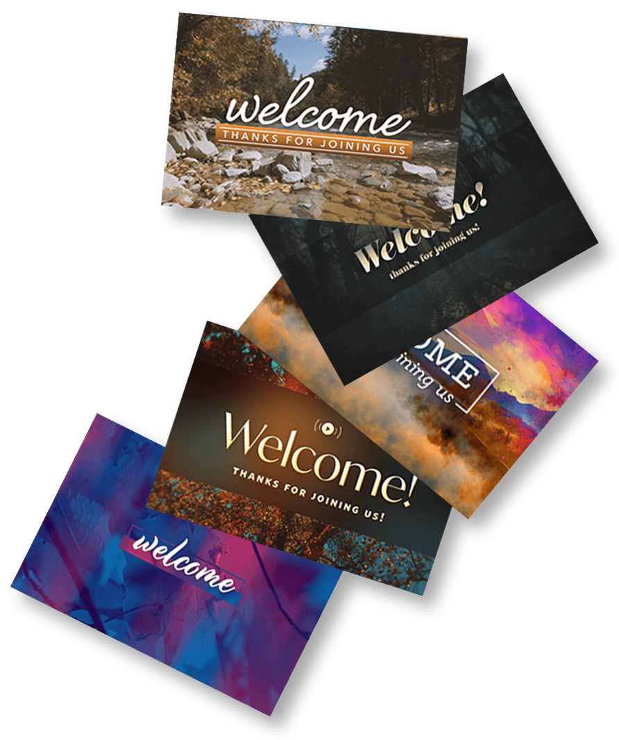 Shift Worship - Welcome Backgrounds