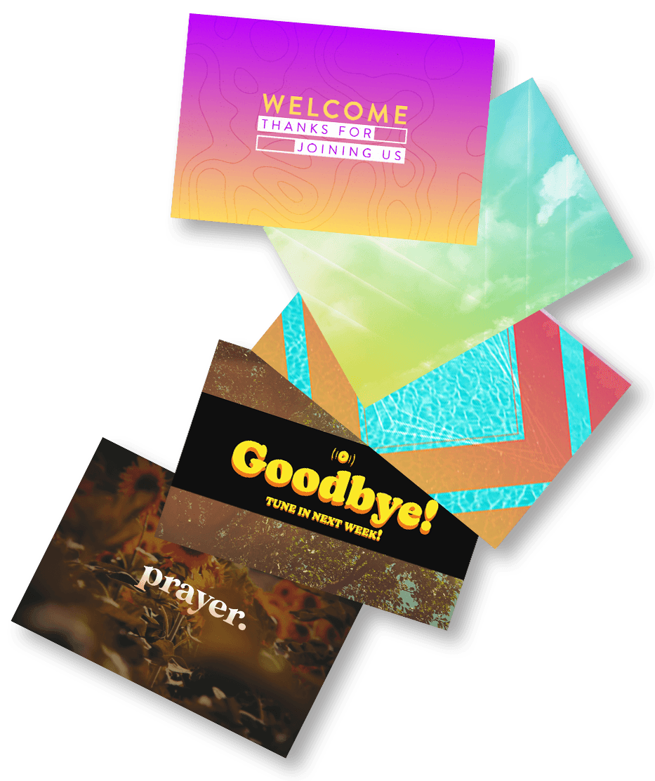 Shift Worship - Propresenter Backgrounds