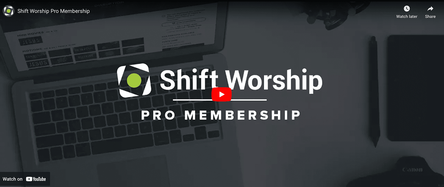 Shift Worship - Worship Backgrounds