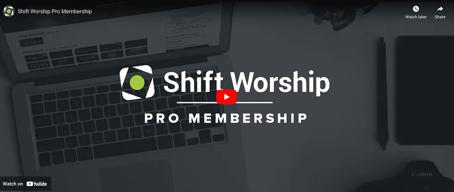 Shift Worship - Worship Backgrounds