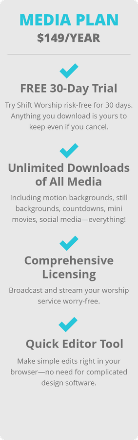 Shift Worship - Worship Backgrounds