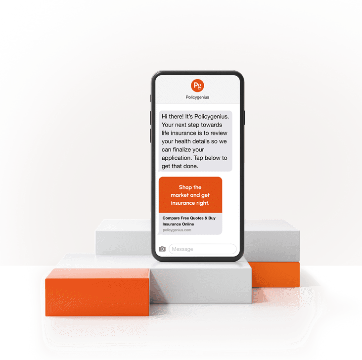 Sign up for SMS updates | Policygenius