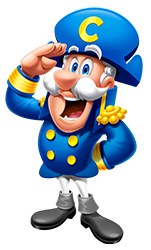 CAP’N CRUNCH and CRUNCH BERRIES are registered trademarks of The Quaker ...