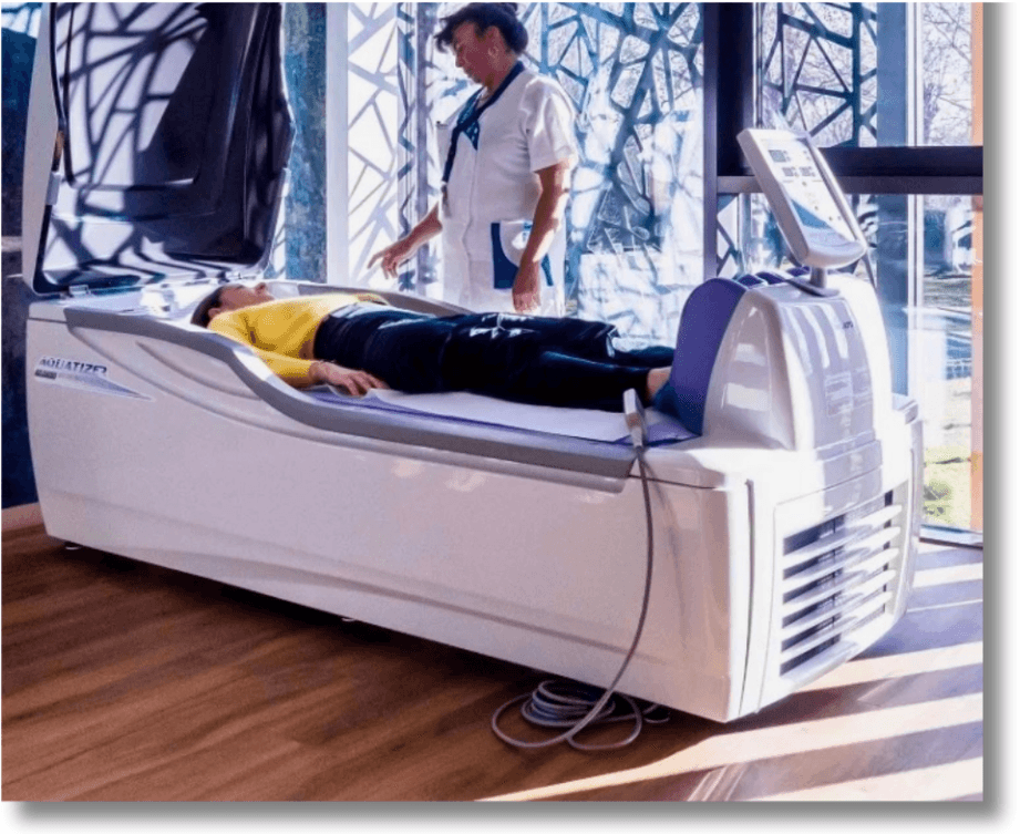 Aquatizer QZ-240 Hydrojet - Medizinische Überwasser Massageliege der Spitzenklasse