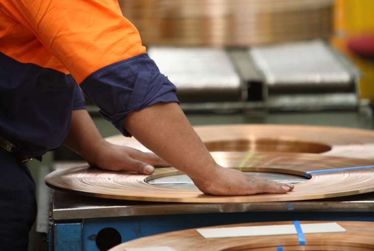 High Quality Copper Sheet, Coil or Bar | Austral Wright Metals