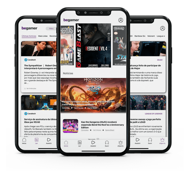 Begamer | Tudo que rola no mundo dos games
