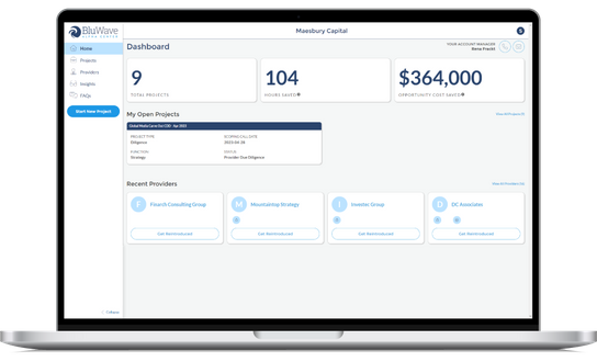 BluWave Alpha Center Portal