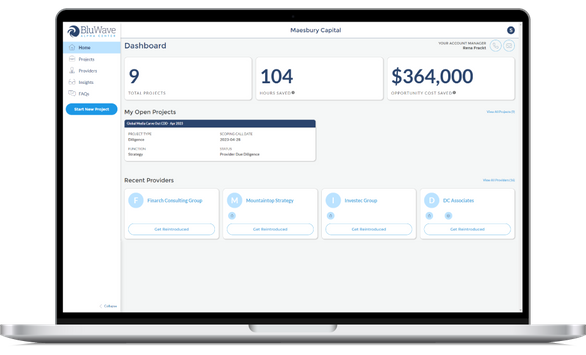 BluWave Alpha Center Portal