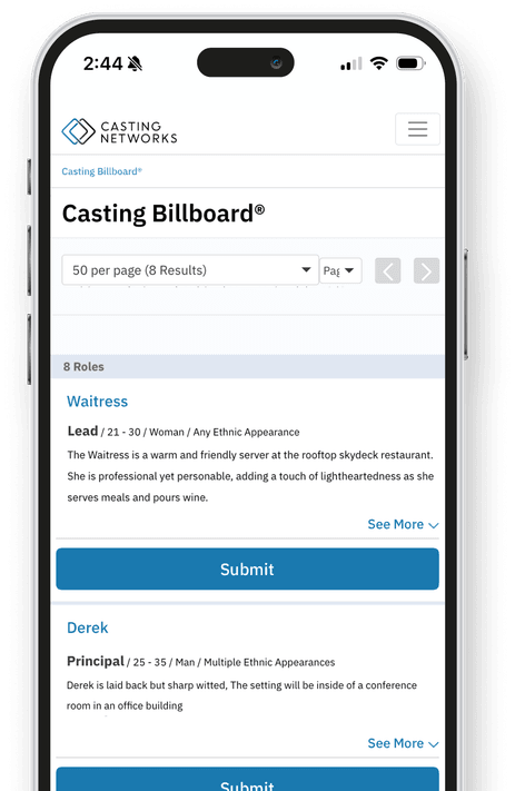 Auditions in Film, TV & Commercials | Casting Networks