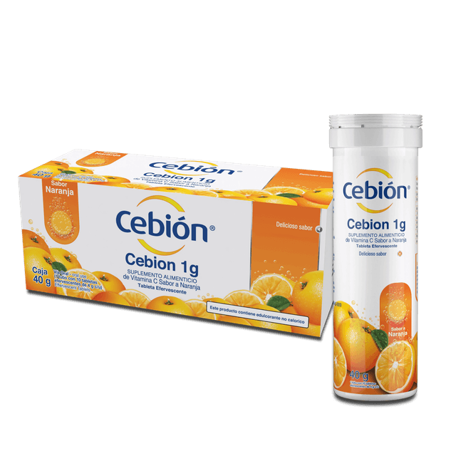 Fortalece tus defensas con Vitamina C | Cebion®