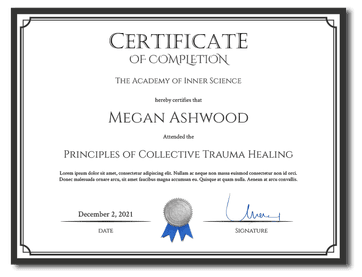 Principles of Collective Trauma Healing