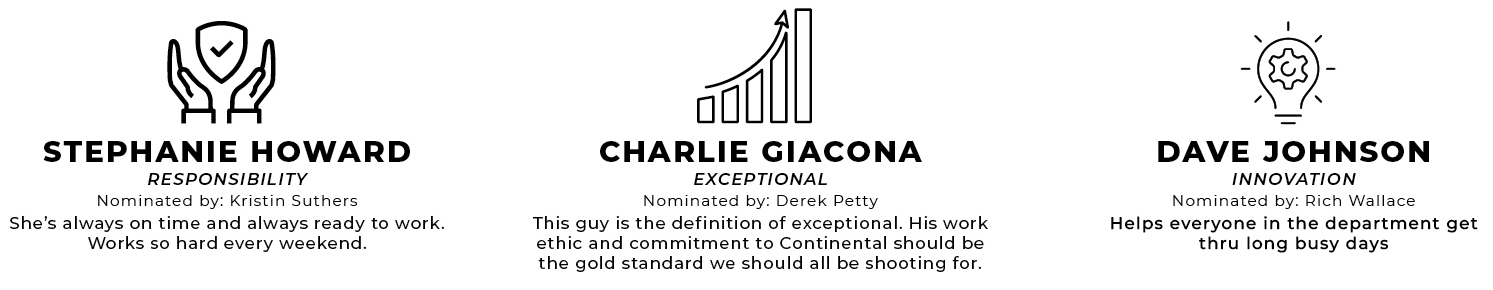 Continental Services - Core Values