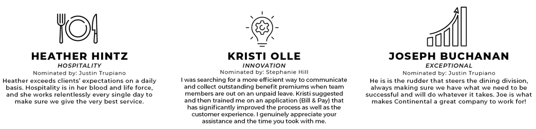 Continental Services - Core Values