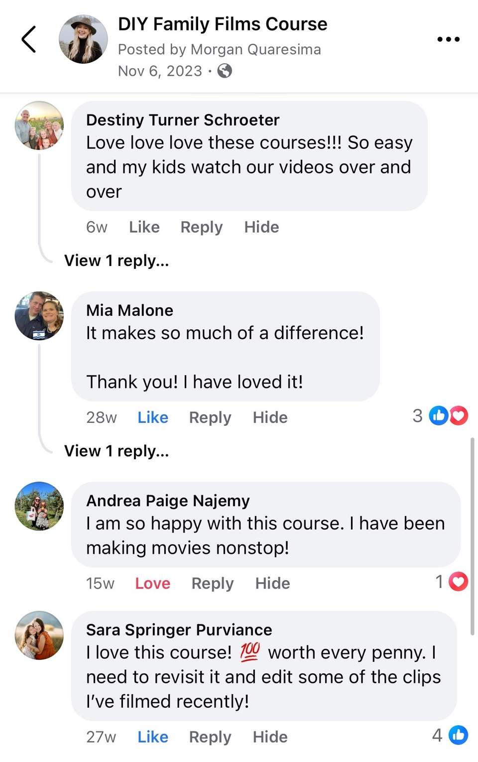 DIY Pro-Looking Family Home Videos + home movies on Your Phone Course