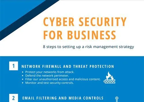 Download: Cyber Security for Business Infographic