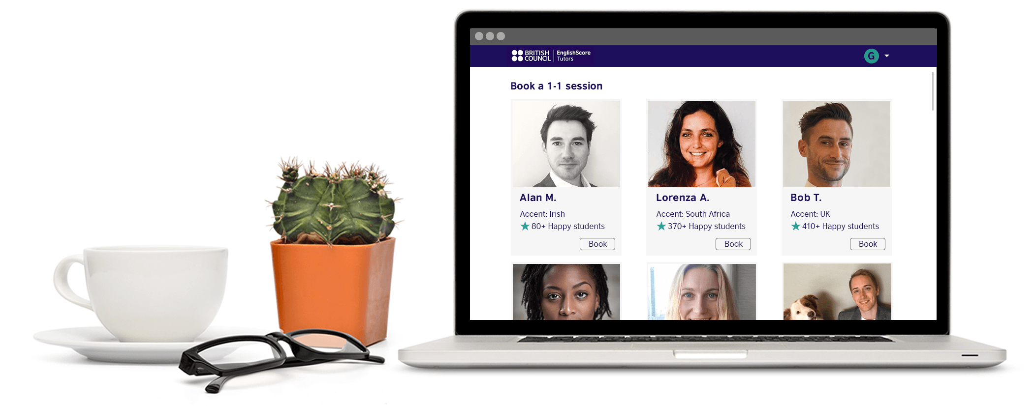 Online English tutoring - British Council EnglishScore Tutors - Start ...